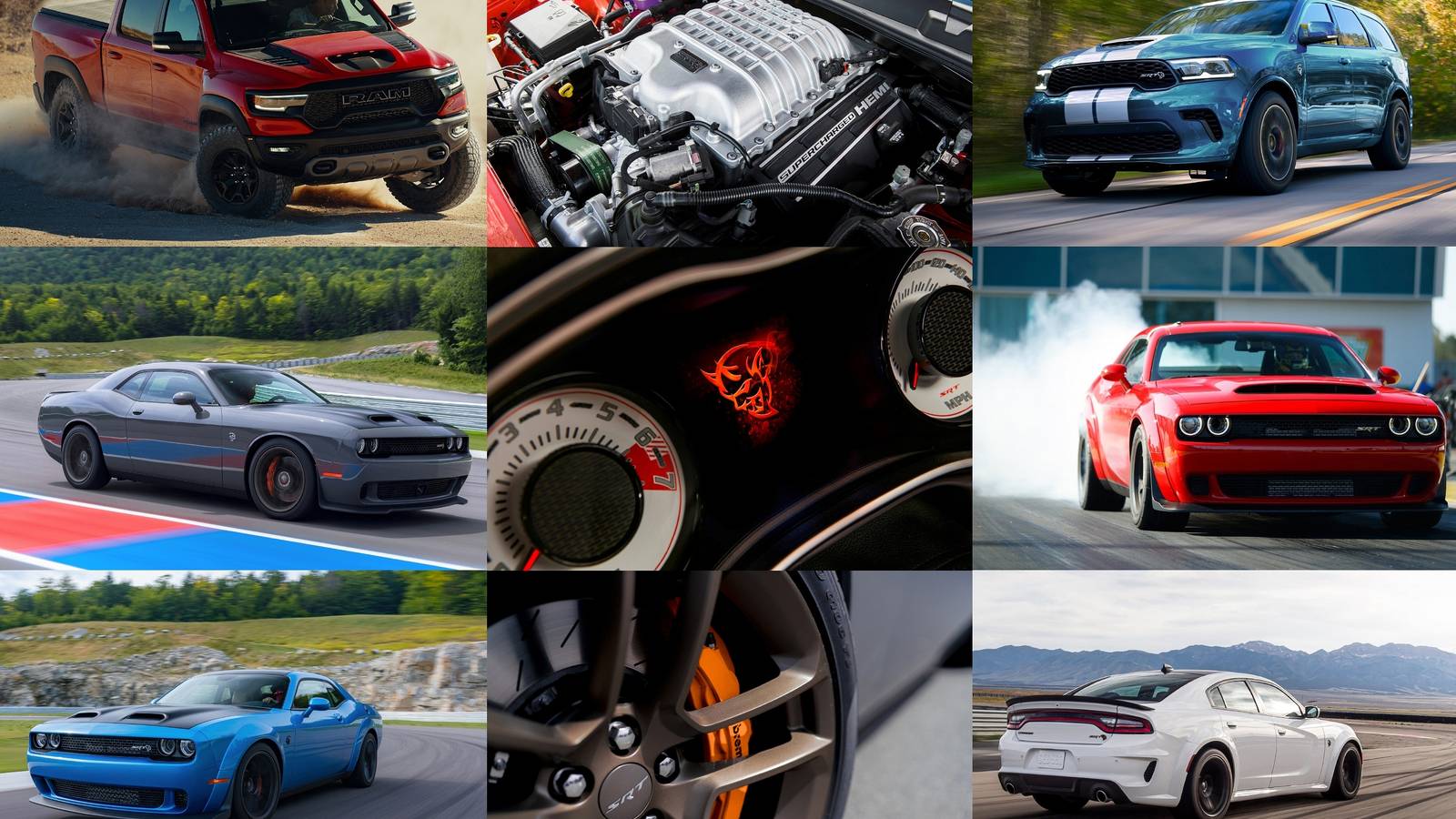 Every Hellcat-Powered Car Ranked By 0-60 MPH Times