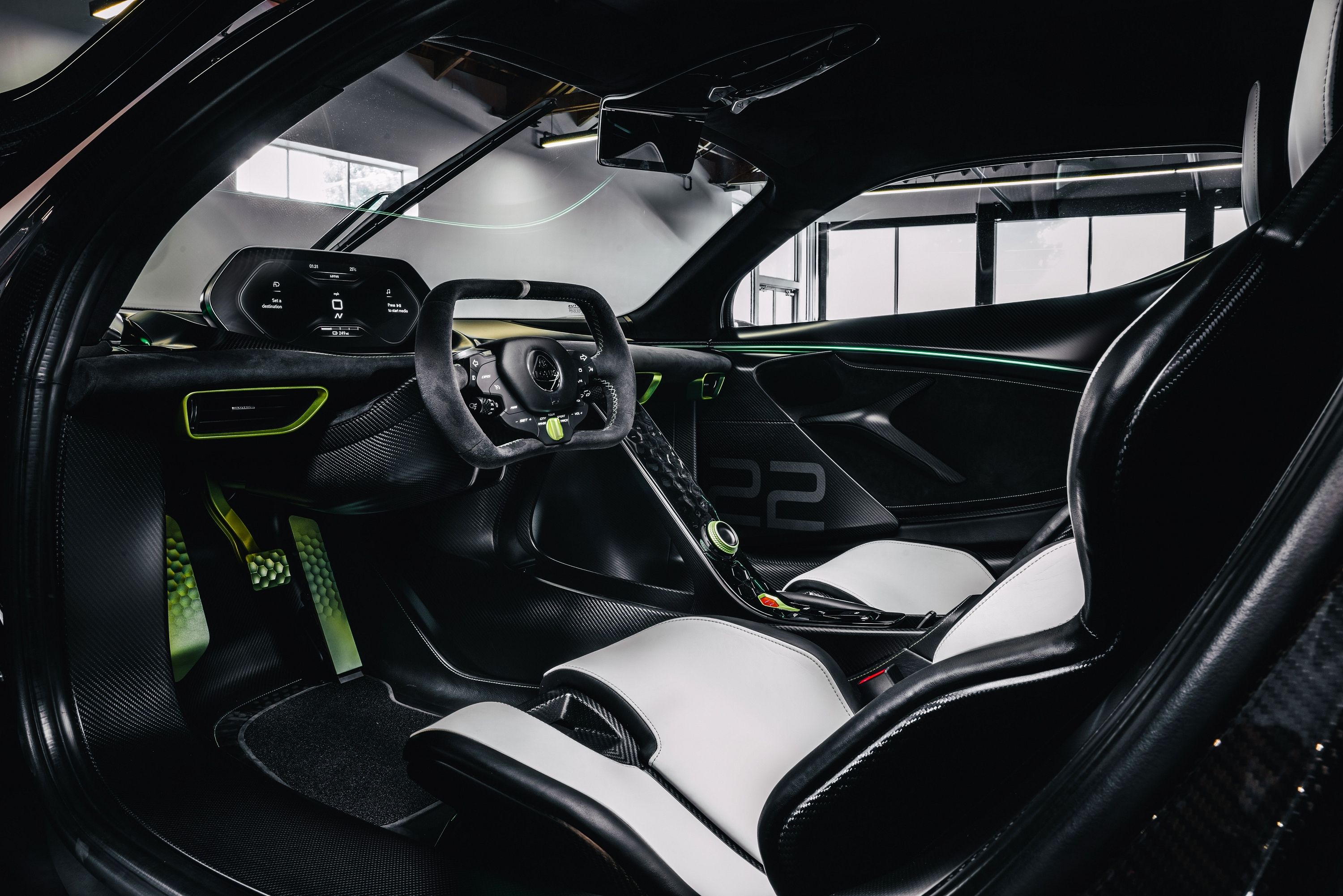 2024 Lotus Evija Interior Photos