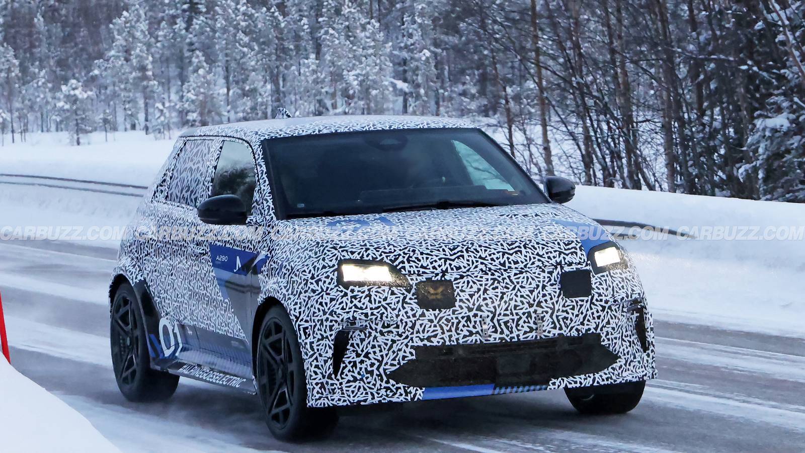 Alpine A290 Electric Hot Hatch Spied Ahead Of French Brand's US Arrival