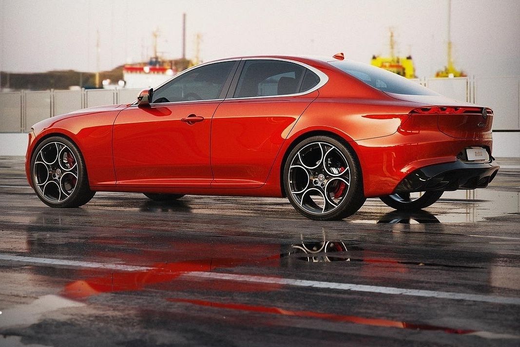 Alfa Romeo Giulia To Be Gorgeous Italian Dodge Charger