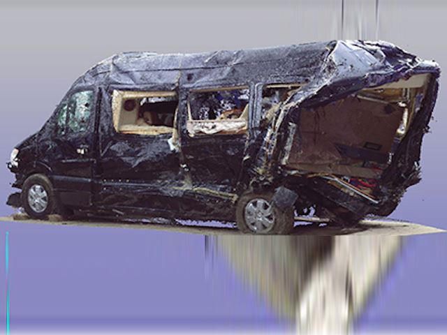 Wrecked Van