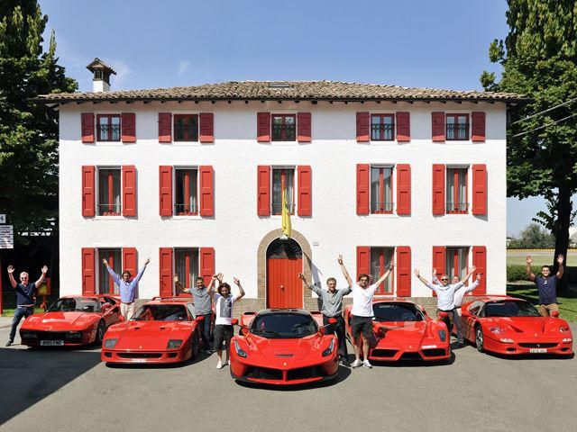 This Guy Took a Ferrari 288 GTO, F40, F50 and Enzo to Pick Up His LaFerrari