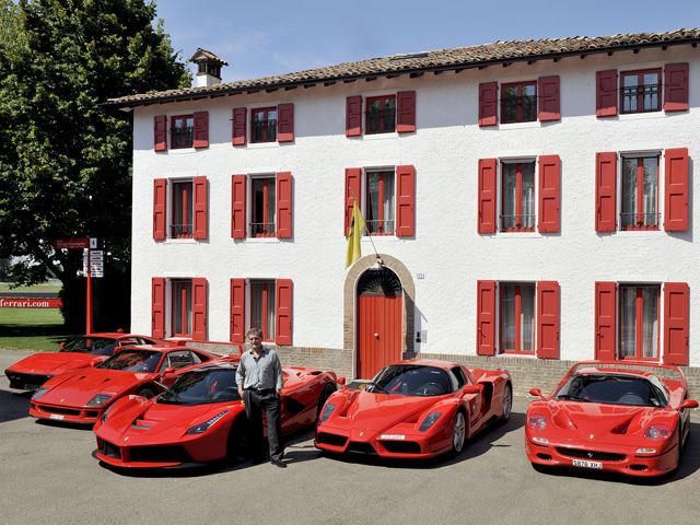 This Guy Took a Ferrari 288 GTO, F40, F50 and Enzo to Pick Up His LaFerrari
