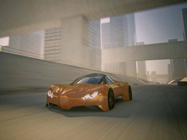From the Matrix: Project Flake Concept Car