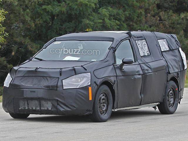 First Look at Chrysler's Next-Gen Minivan