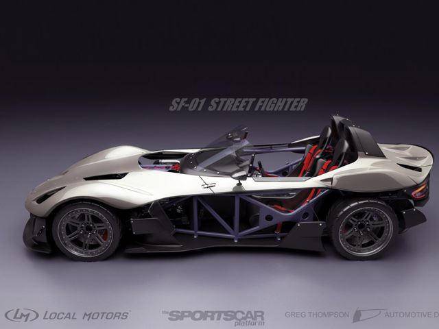 SF-01 Street Fighter is the World's First Crowd-Sourced Sports Car