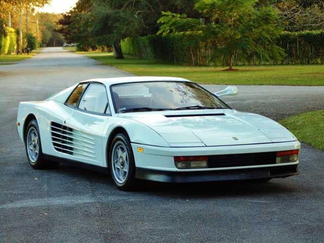 Sonny Crockett's Ferrari Testarossa From Miami Vice Up for Sale
