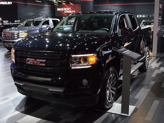 2015 GMC Canyon Nightfall Edition Unveiled In Detroit With Murdered-Out ...
