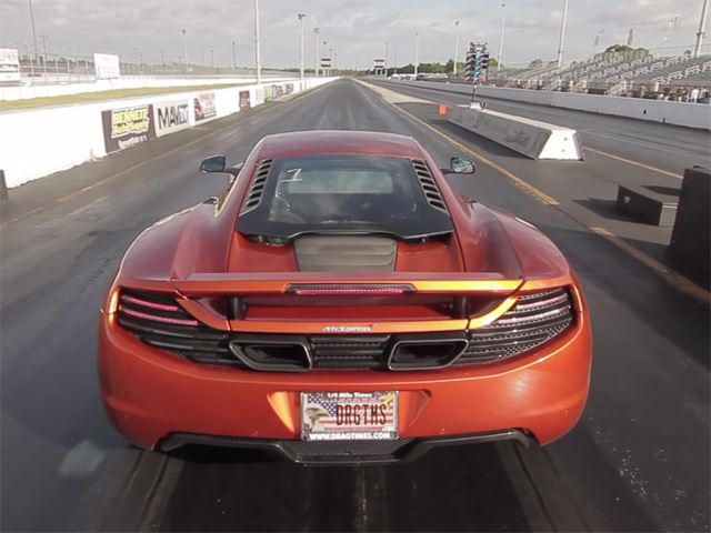 AMS Performance-Tuned McLaren 12C Hits Quarter-Mile in 10.1 Secs @ 138 MPH