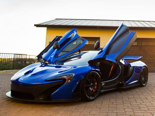 "Hot Blue" McLaren P1 Customized By MSO Delivered To New Owner In Texas