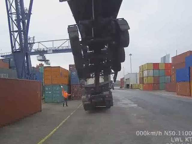 Communication Breakdown: Crane Operator Doesn't Realize He's Lifting An ...