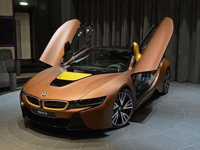 Copper And Yellow Combine To Create One Of The Sexiest i8s Around