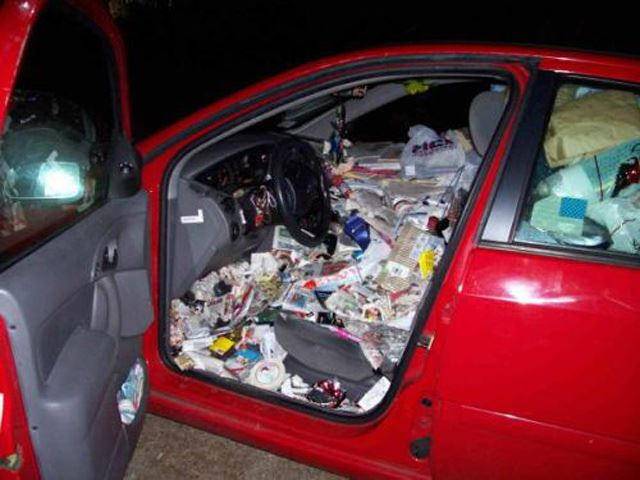11 Car Interiors That Have Become Absolute Cesspools Of Disgusting