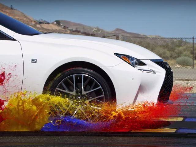 Guess Which Luxury Car Can Pitch Baseballs And Fingerpaint Too?