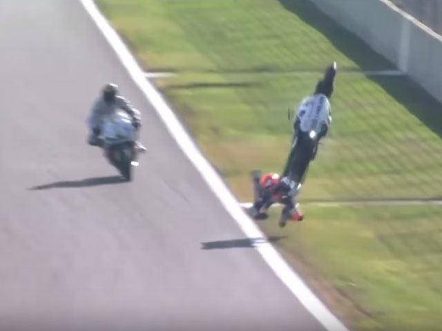 Watching A Motorcycle Racer Front Flip Is The Scariest Thing You'll ...