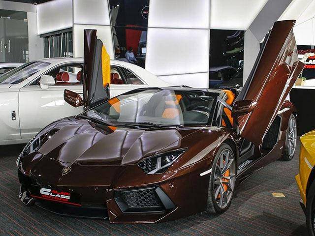 Is Brown A Strange Color For This Italian Supercar?