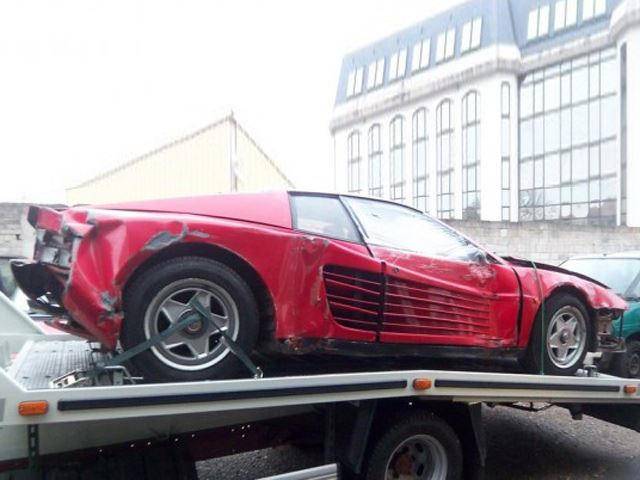 This Guy Bought A Wrecked Ferrari Testarossa And Spent Six Years ...