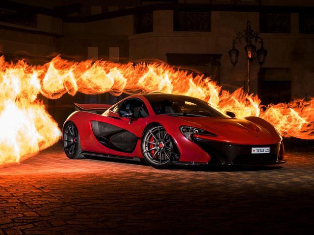 What's So Special About This Bright Red McLaren P1?