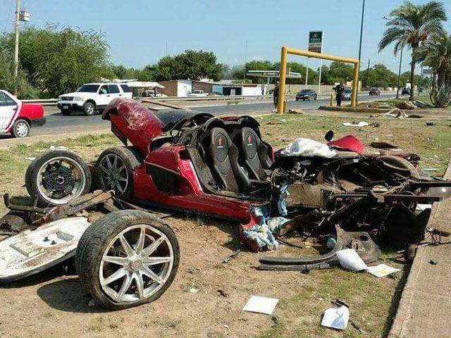 This Is One Of The Most Destructive Supercar Crashes We've Ever Seen