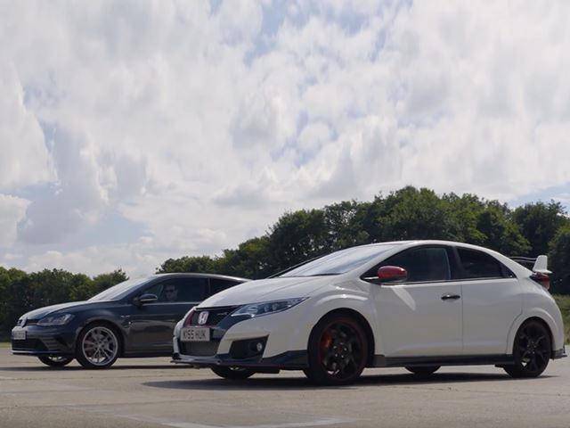 The Two Fastest Front-Wheel Drive Cars On Earth Battle For Supremacy