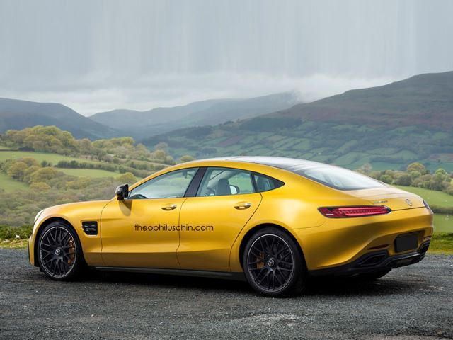 Mercedes Is Building A 600 HP Four-Door AMG GT To Kill The Panamera