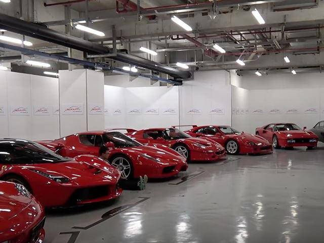 This Cameraman Got Rare Access To A Garage Stashed With 20 Hypercars