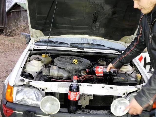 What Happens When You Try To Use Coca-Cola As Engine Oil?