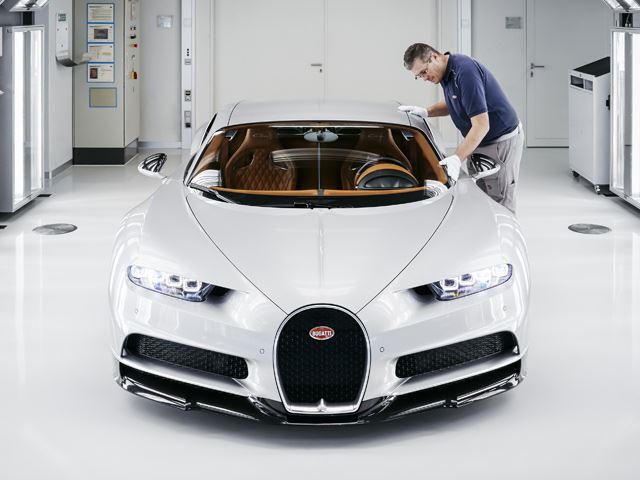 The Production Process Of The Bugatti Chiron Is Insanely Intricate