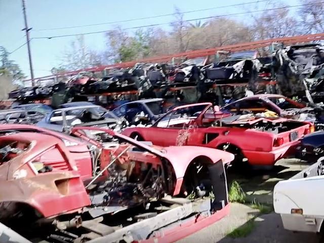 Taking A Tour Of A Ferrari Graveyard Is How To Catch Gearhead Depression