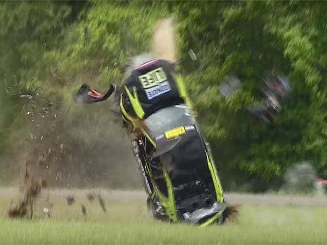 Watch A Touring Car Flip End Over End In This Violent Crash