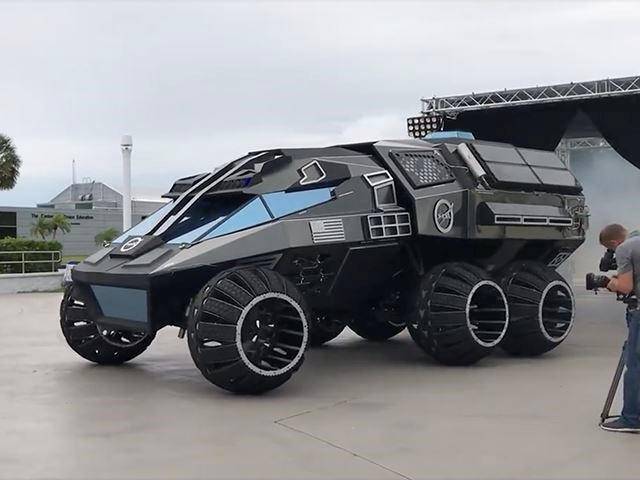 NASA's Mars Rover Concept Vehicle Has Otherworldly Abilities