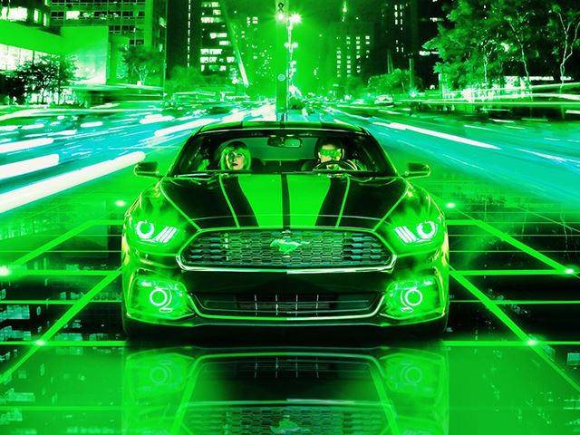 This Tron-Inspired Ford Mustang Is Out Of This World