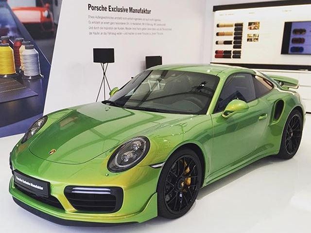 You Won't Believe This $97,000 Porsche Paint-To-Sample Color