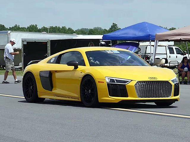 Watch A 2,500-HP Audi R8 Set A New Half Mile World Record