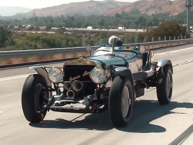 This Pre-WWII Hot Rod Is Powered By A WWI Aircraft V8 Engine