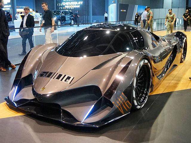 5,000-HP Devel Sixteen Hypercar Looks Production-Ready In Dubai