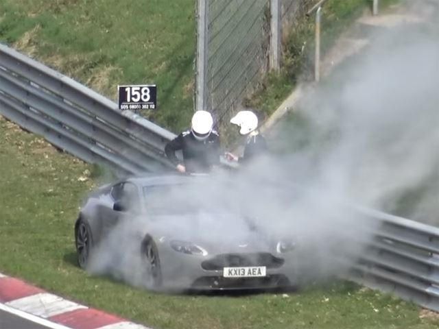 Exploding Coolant Is Becoming A Problem At The Nurburgring