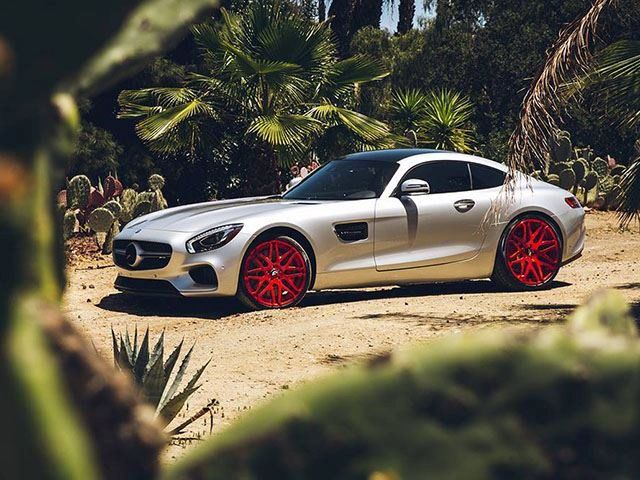 Are Candy Apple Red Rims All It Takes To Make The Mercedes-AMG GT Perfect?