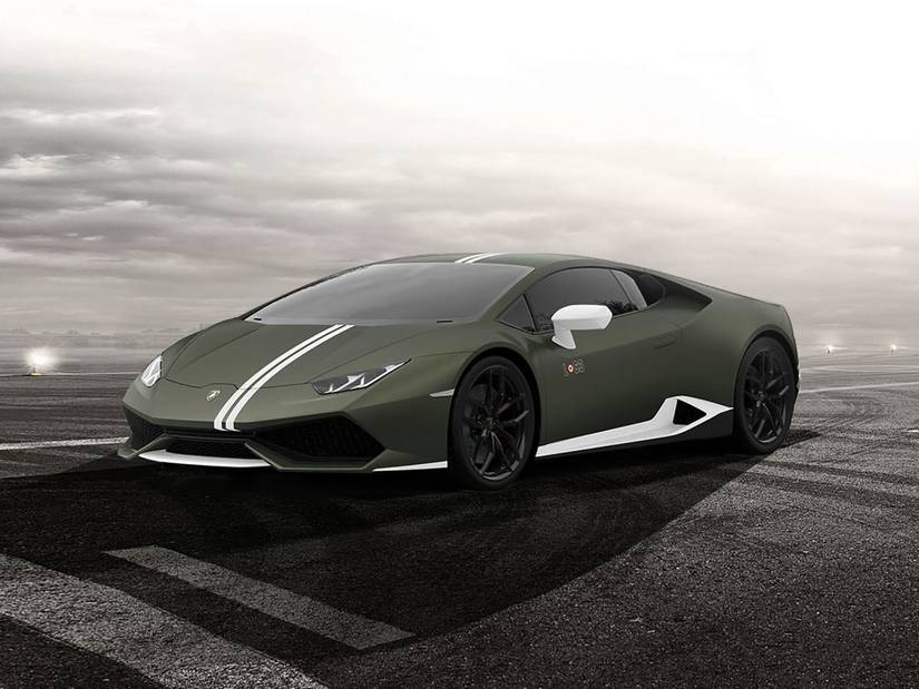 lamborghini vandalized