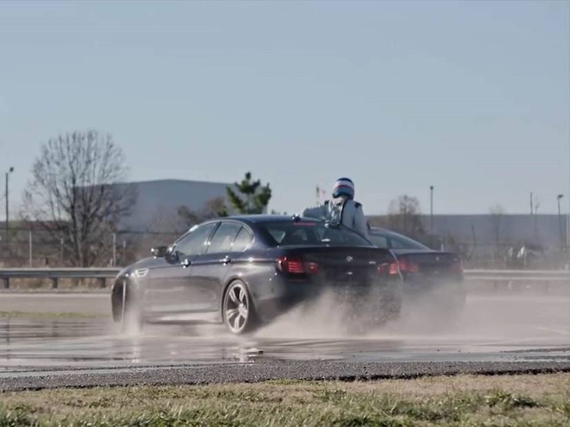 bmw drift record time