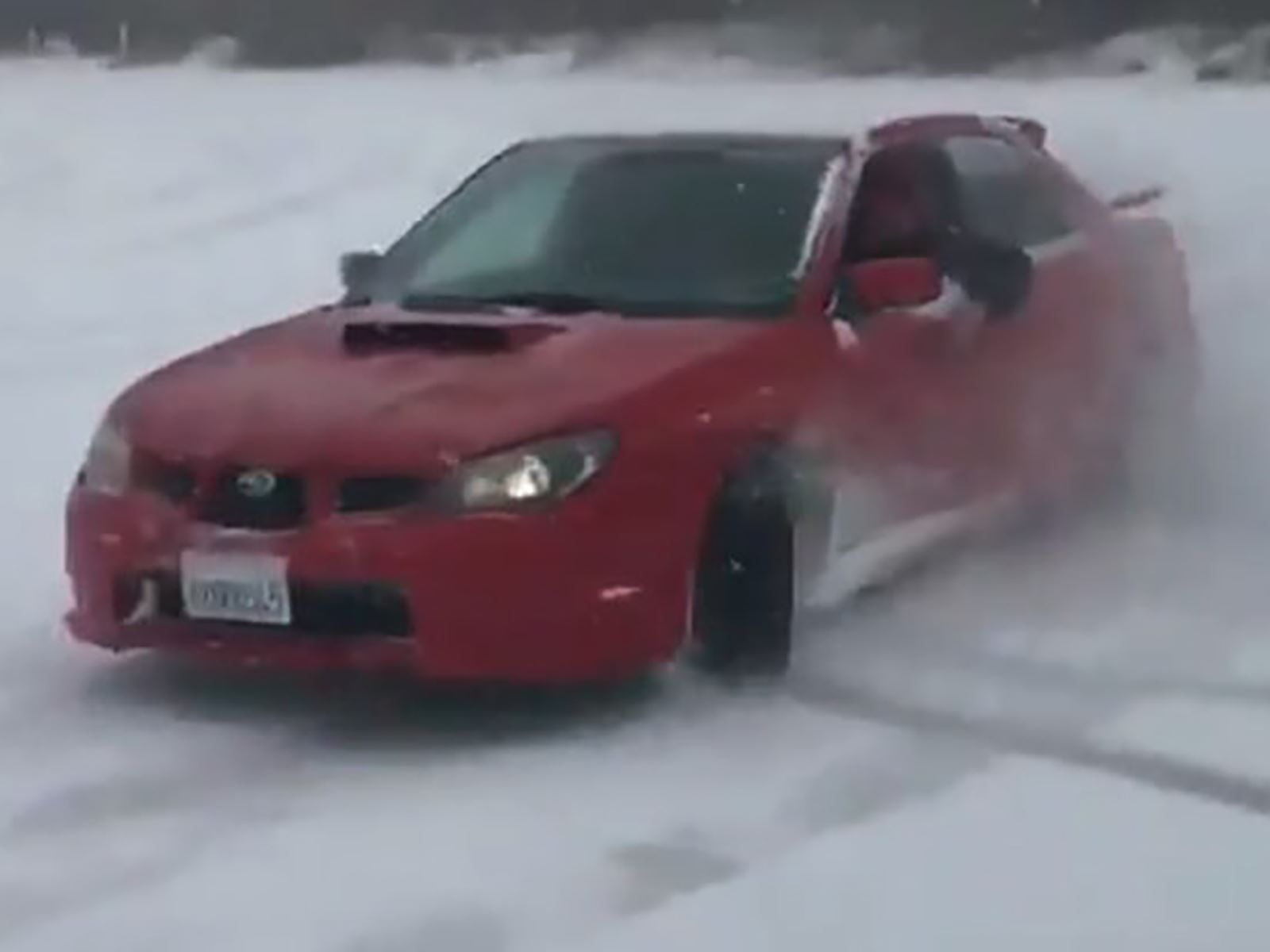 Watch The Baby Driver Subaru Slide In The Snow During NYC Bomb Cyclone