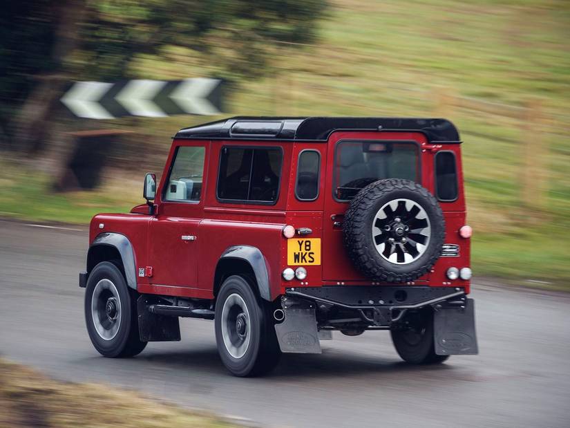 Original Land Rover Defender Reborn With 400-HP V8 Special Edition
