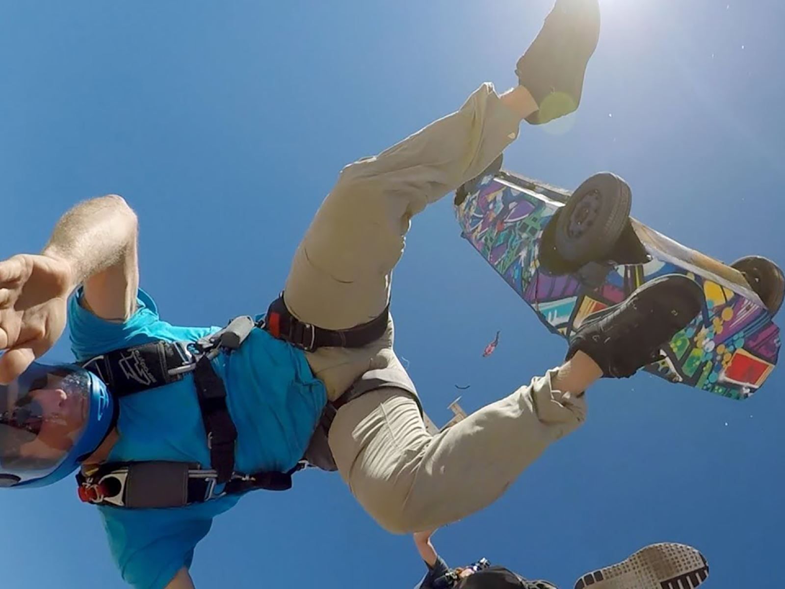 This Is What Skydiving In A Car Looks Like