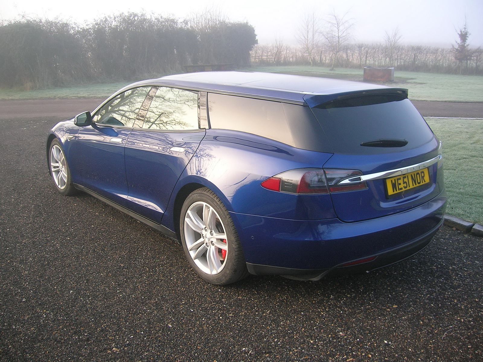 First Tesla Model S Shooting Brake Is The World's Fastest Station Wagon