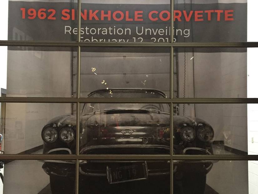 Final Corvette Restored After Museum Sinkhole Disaster