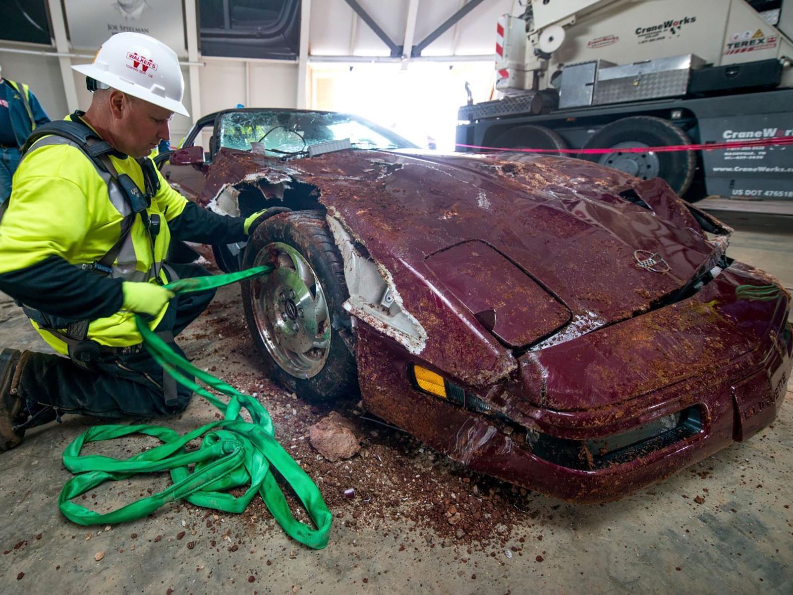 Final Corvette Restored After Museum Sinkhole Disaster
