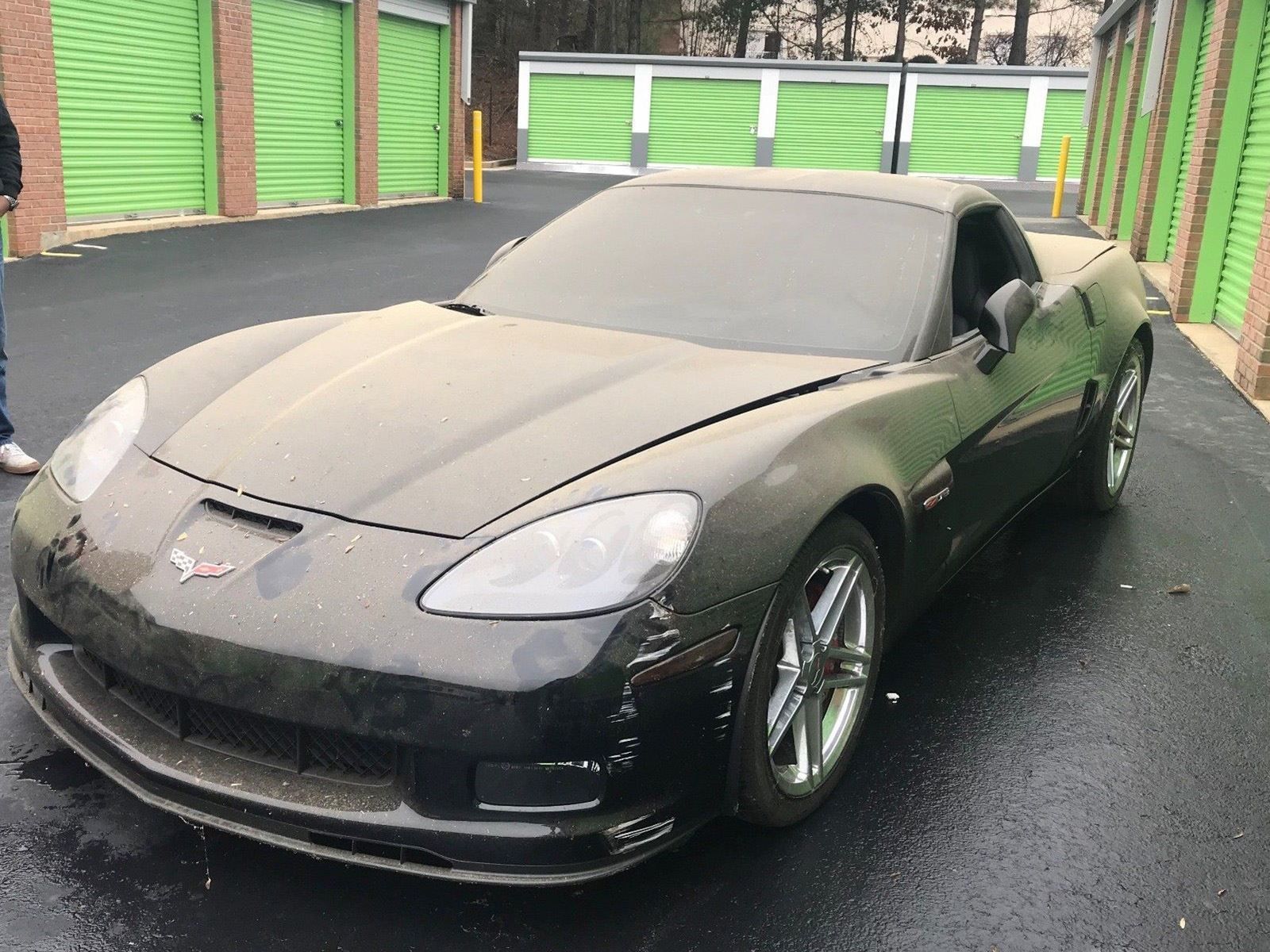 This 700-Mile C6 Corvette Z06 Was Left Abandoned In A Storage Unit