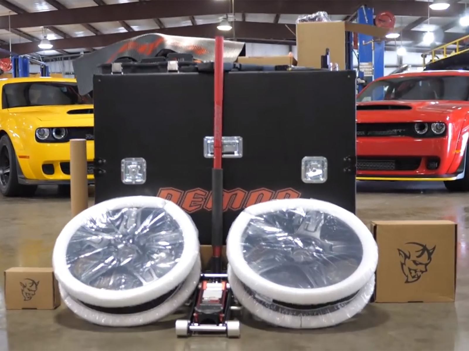 Dodge Demon Crate Makes For The Best Car-Enthusiast Unboxing Video