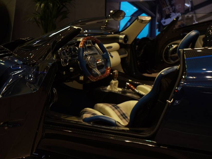 zonda hp barchetta interior