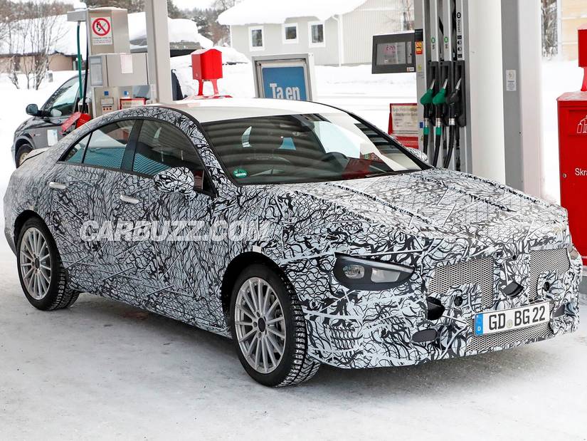 Next-Generation Mercedes CLA Spied, Looks Like A Mini CLS